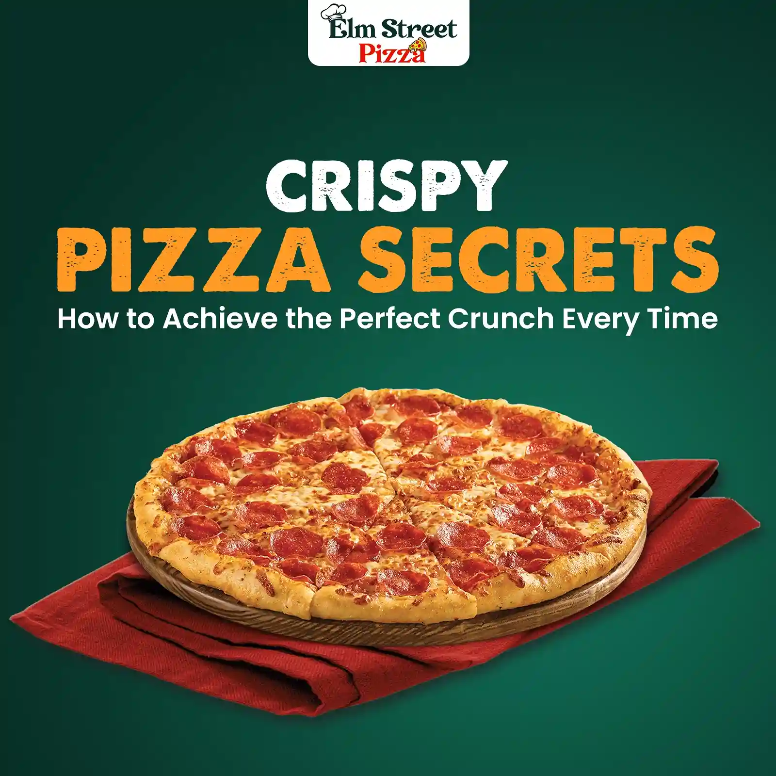 Best Crispy Pizza Recipe | How to Make Extra Crunchy Crust